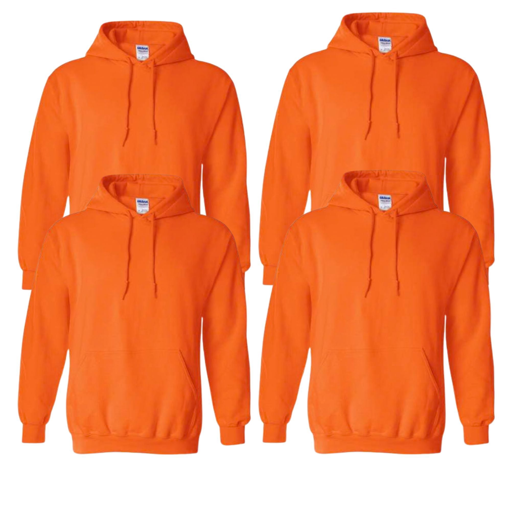 Crown Craze® Men’s High Visibility Safety Hooded Sweatshirt, Hi Vis ...