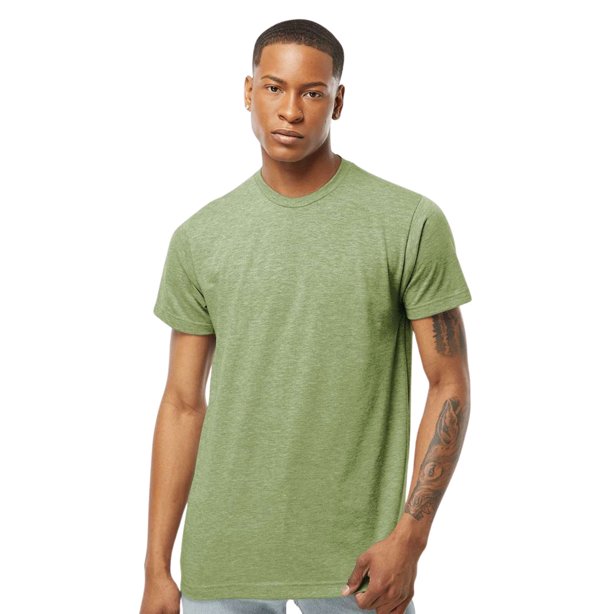 Crown Craze® Unisex Crewneck T-Shirts 65/35 Polyester/Ring-spun Cotton ...