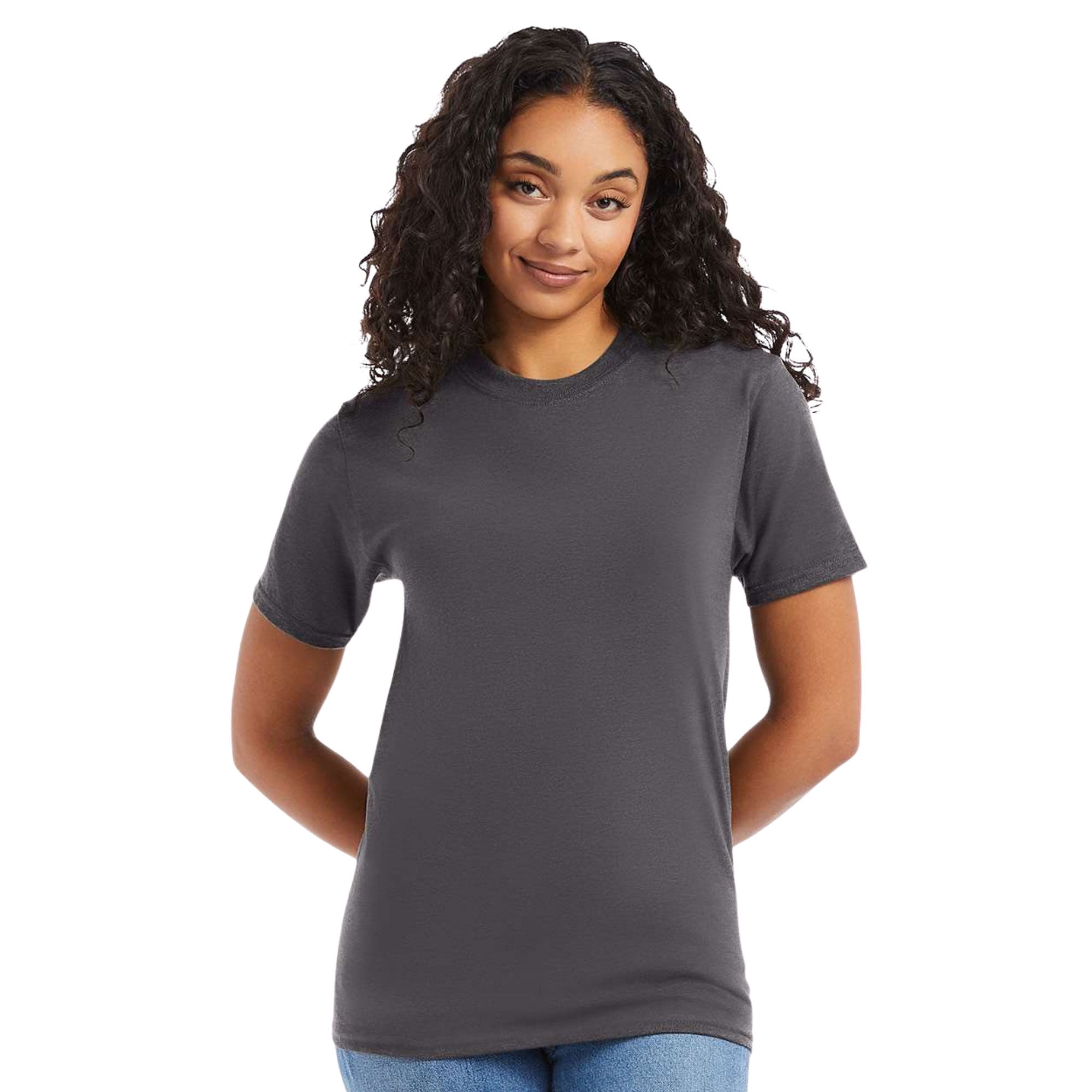 Crown Craze® Women’s Beefy-T Short Sleeve T Shirt, 100% Ring-Spun ...