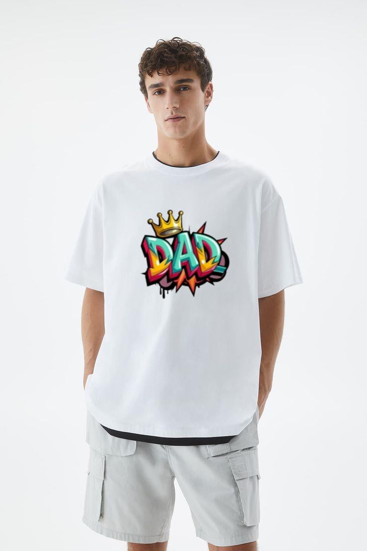 Crown Dad T-Shirt, Best Daddy Ever for Father's Day and Birthday, for ...