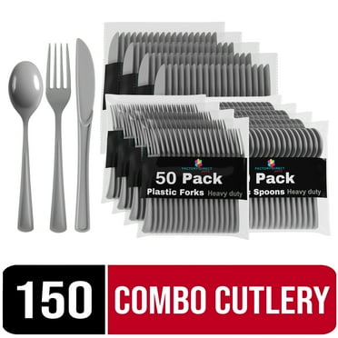 PLASTICPRO 6” Black Plastic Plates Lightweight Disposable Plates for ...