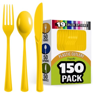 PLASTICPRO 6” Black Plastic Plates Lightweight Disposable Plates for ...