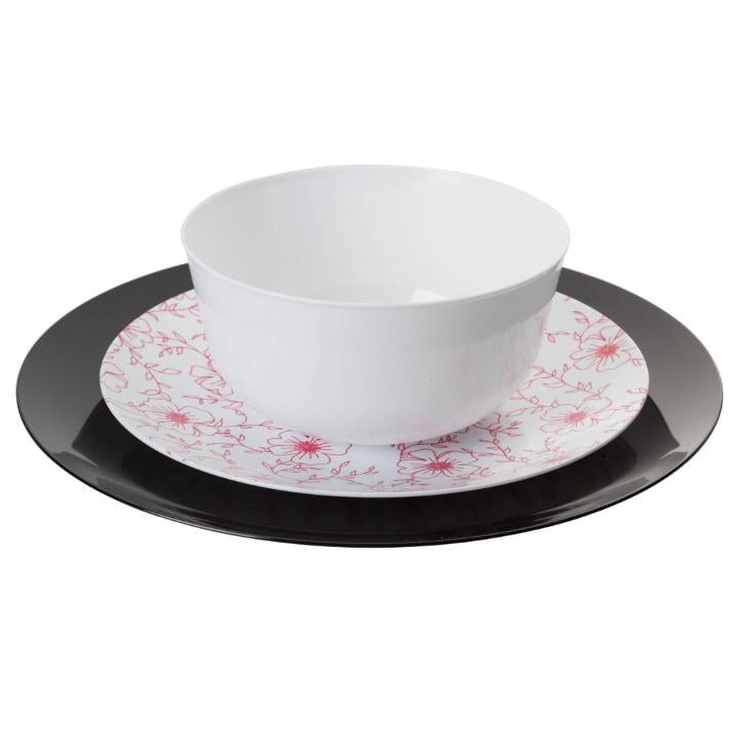 Crown Display™ 60 Pack Combo Premium Disposable Plastic Dinner Set ...