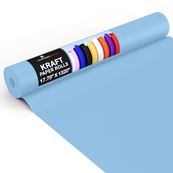 Blue Paper Roll
