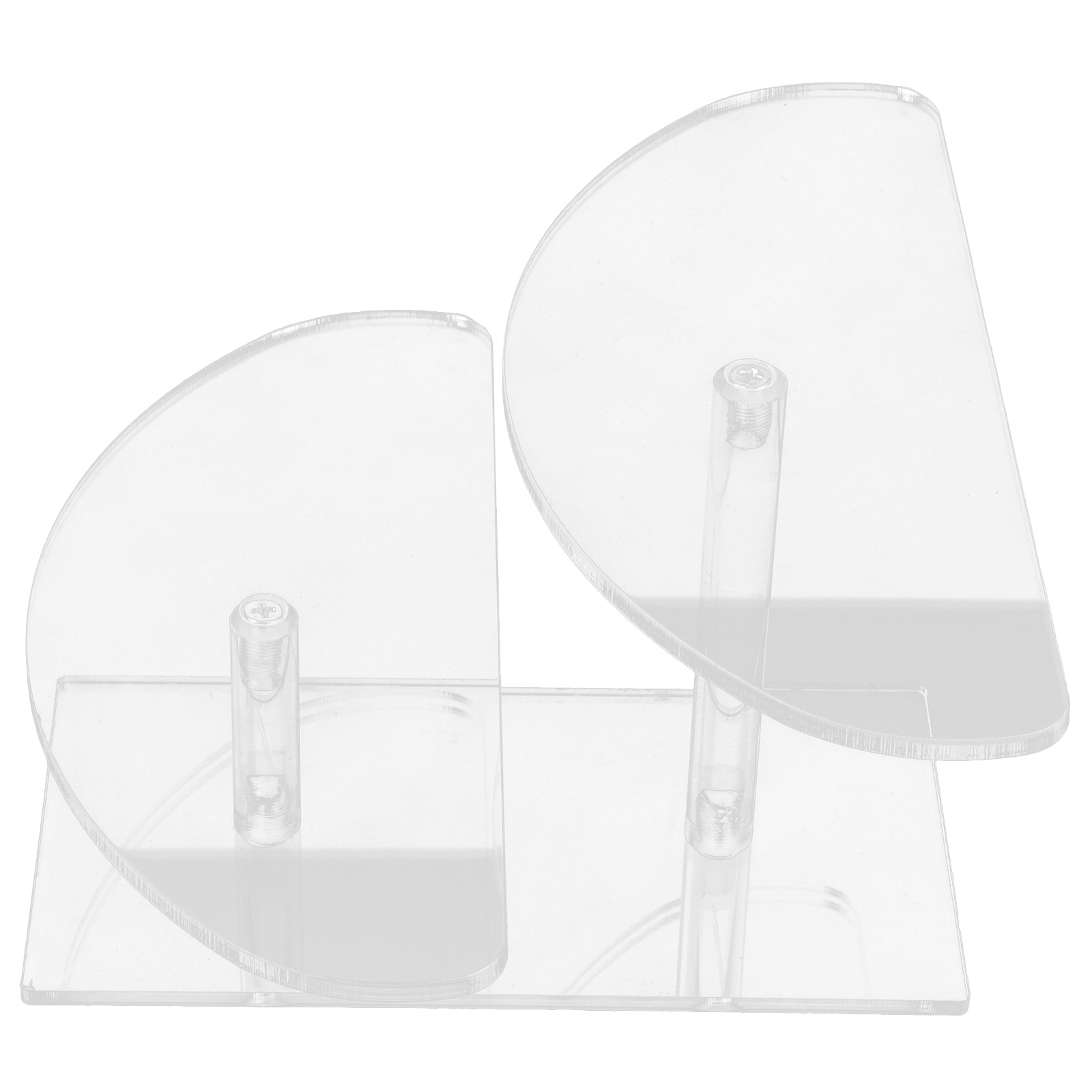 Crown Display Stand Shelf Riser Organizer For Bedroom Acrylic Household ...