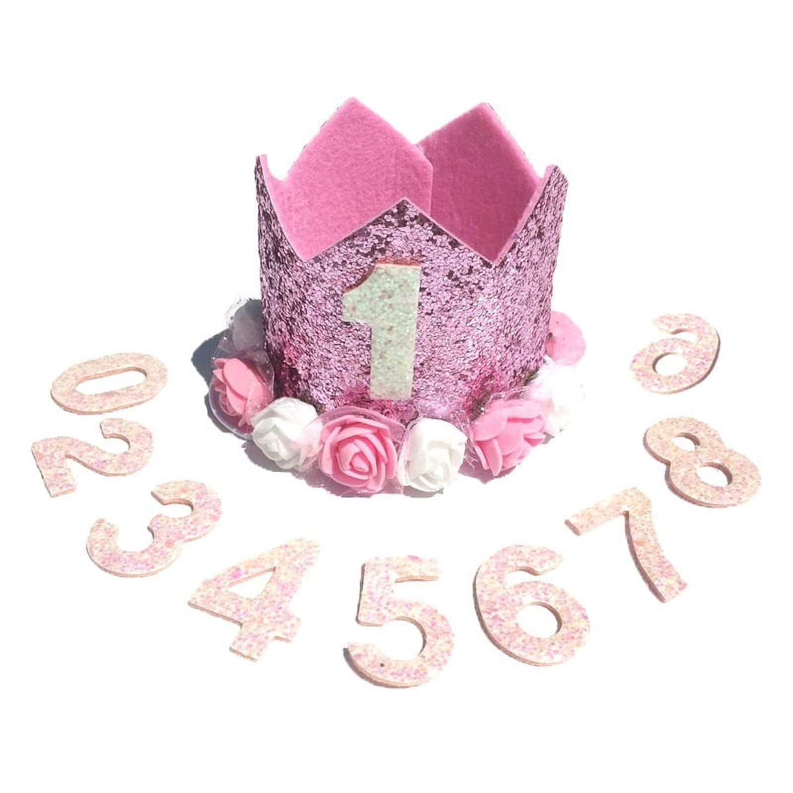 Crown Dog Birthday Party Hat for Girls Reusable Birthday Party Cat ...