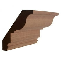 EWCR41 Cove Crown 1-3/8" x 6-3/16 Unfinished 4" High x 4-5/8" Deep ...