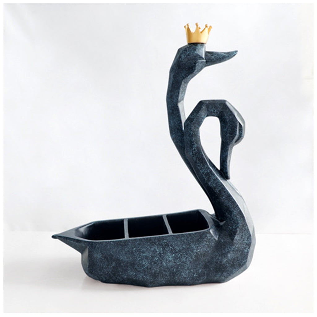 Crown Flamingo Key Tray Entryway, Coffee Table Decor Creative Porch Key ...