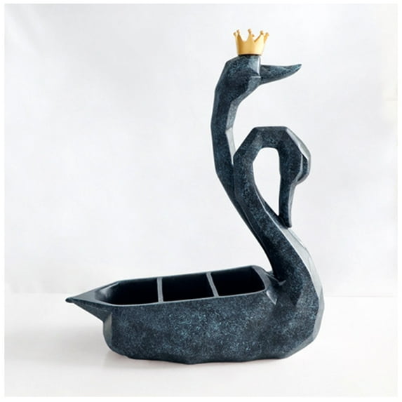 Crown Flamingo Key Tray Entryway, Coffee Table Decor Creative Porch Key ...