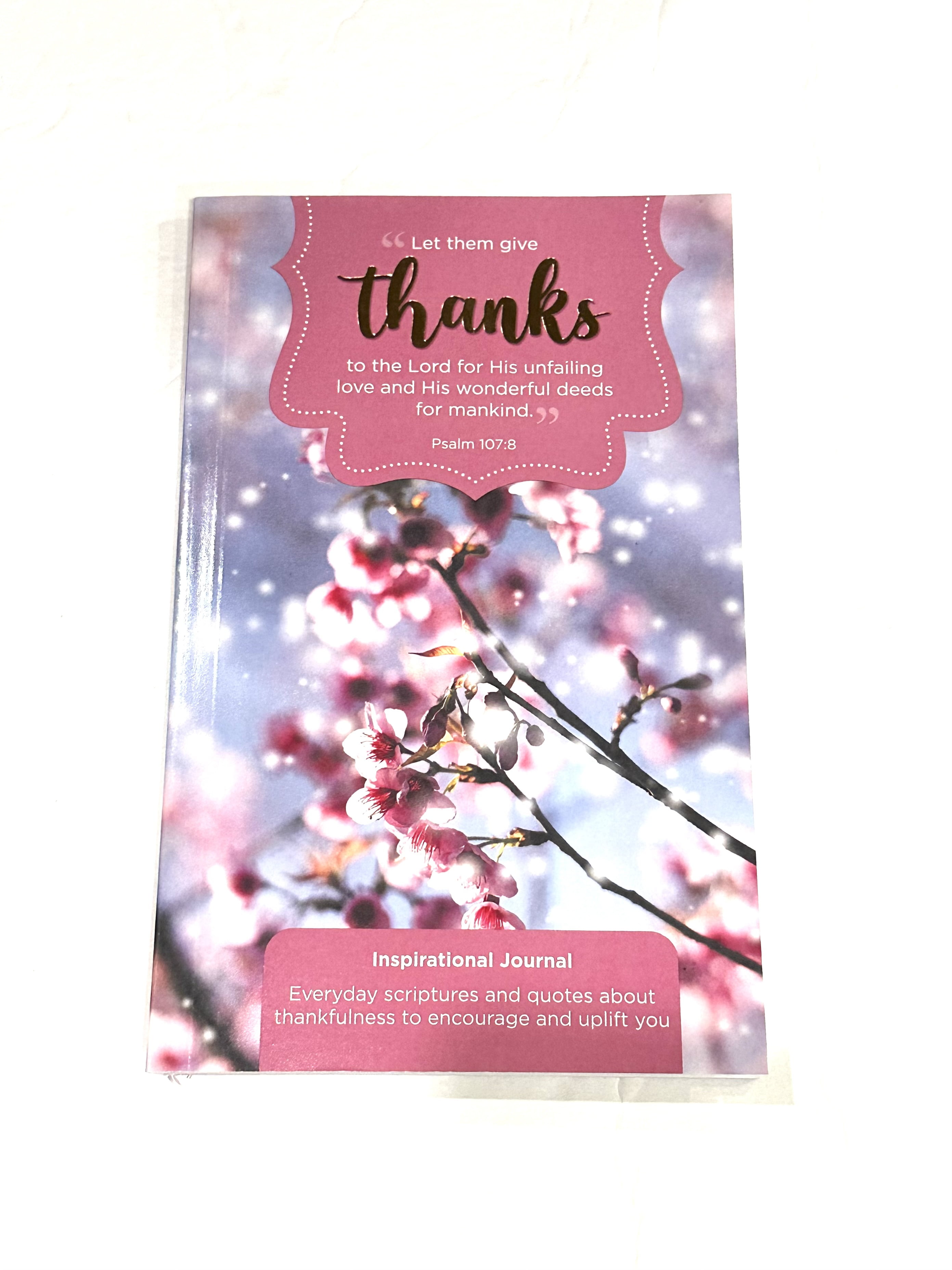 Crown Jewlz Let Them Give Thanks Inspirational Journal - Walmart.com