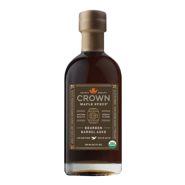 Crown Maple Bourbon Barrel Aged Organic Syrup, 8.5 Fl Oz - Walmart.com