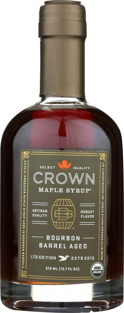 Crown Maple Syrup, Bourbon Barrel Aged, 12.7 Fl Oz - Walmart.com