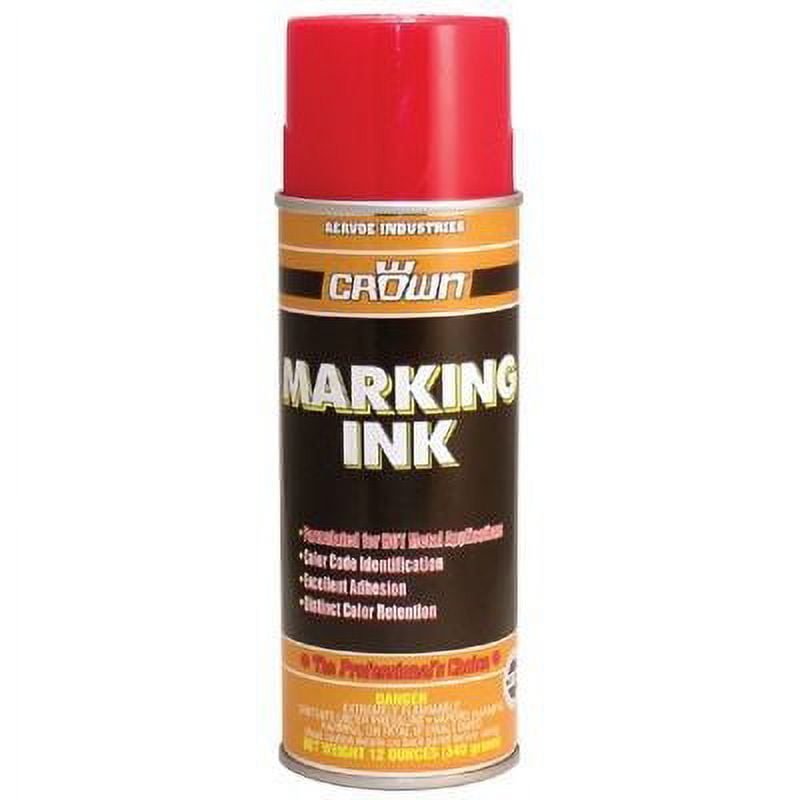 Crown Marking Inks Stencil Black Paint (Set of 12) - Walmart.com