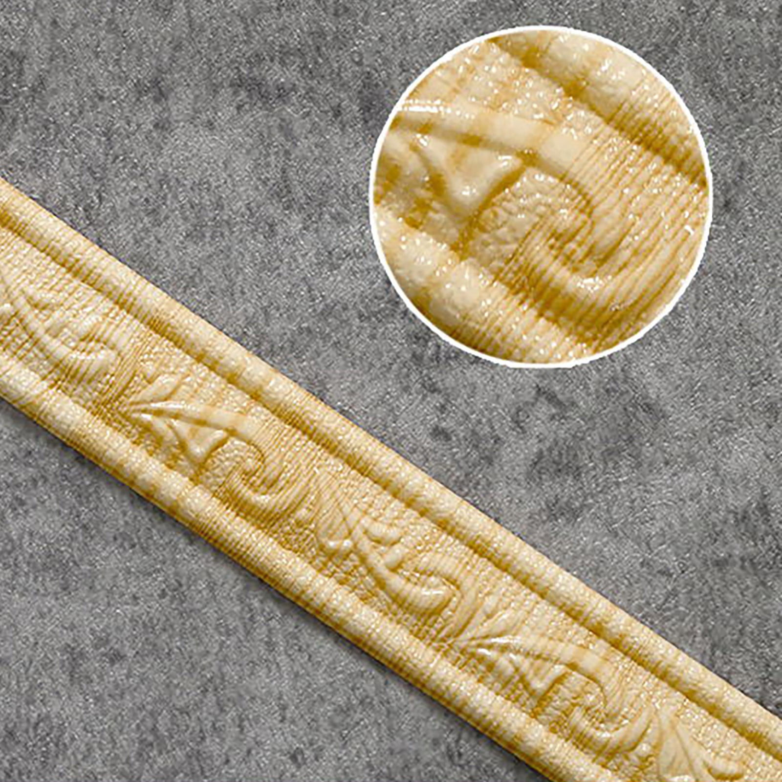 Crown Molding Peel and Stick 3D Flexible Foam Wall Trim White Self ...
