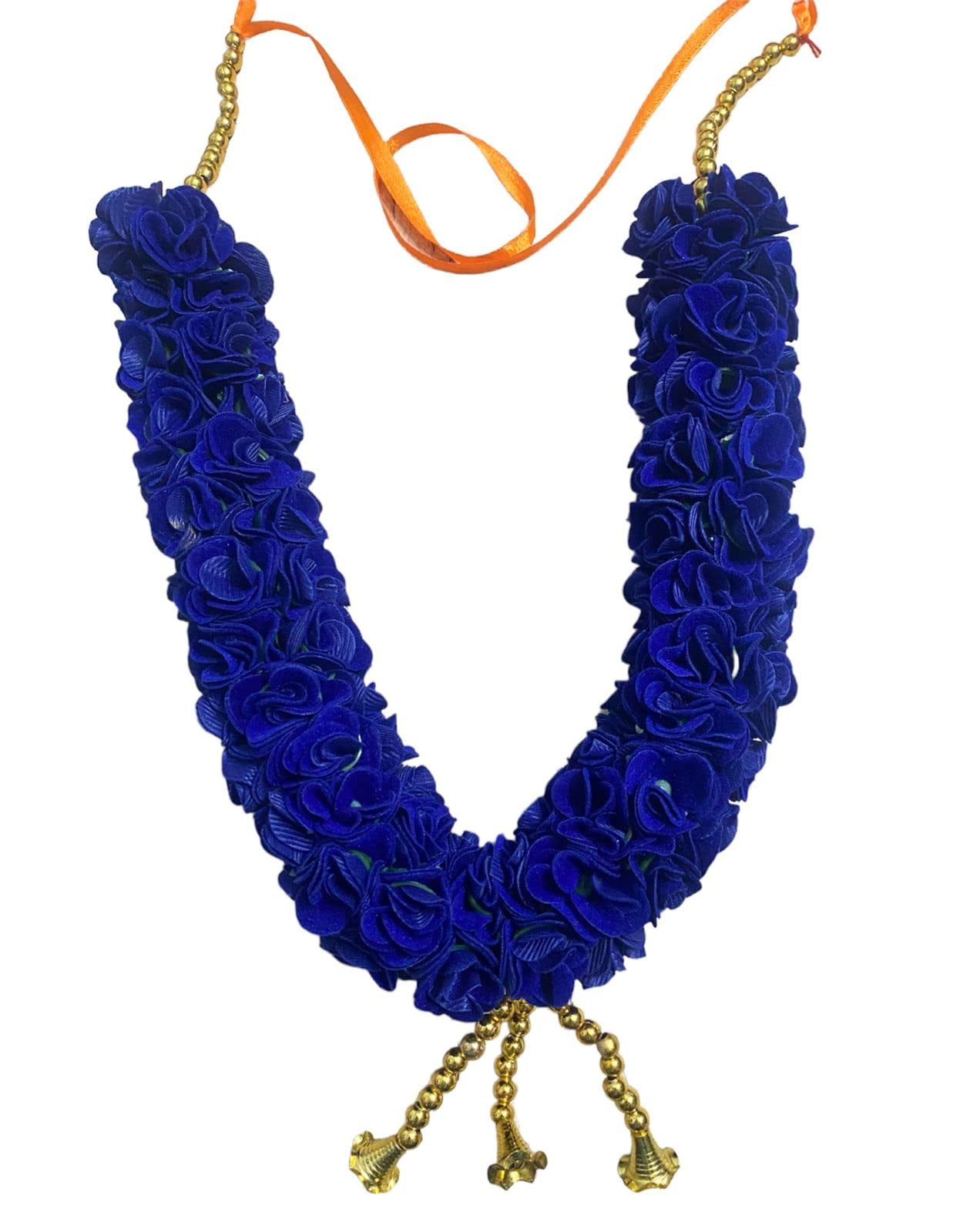 Crown NIMREET Handmade Artificial Flower Garland Mala for Photo Frame ...