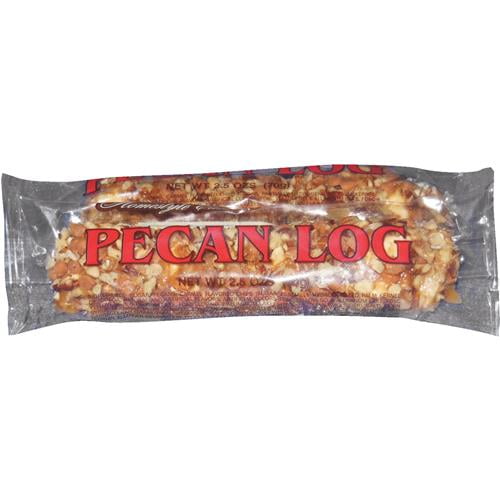 Crown Nut Log Candy Bar 2.5OZ ALMOND, Each - Walmart.com