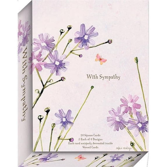 Crown Point Graphics 359840 Boxed Square Assorted With Sympathy Card ...