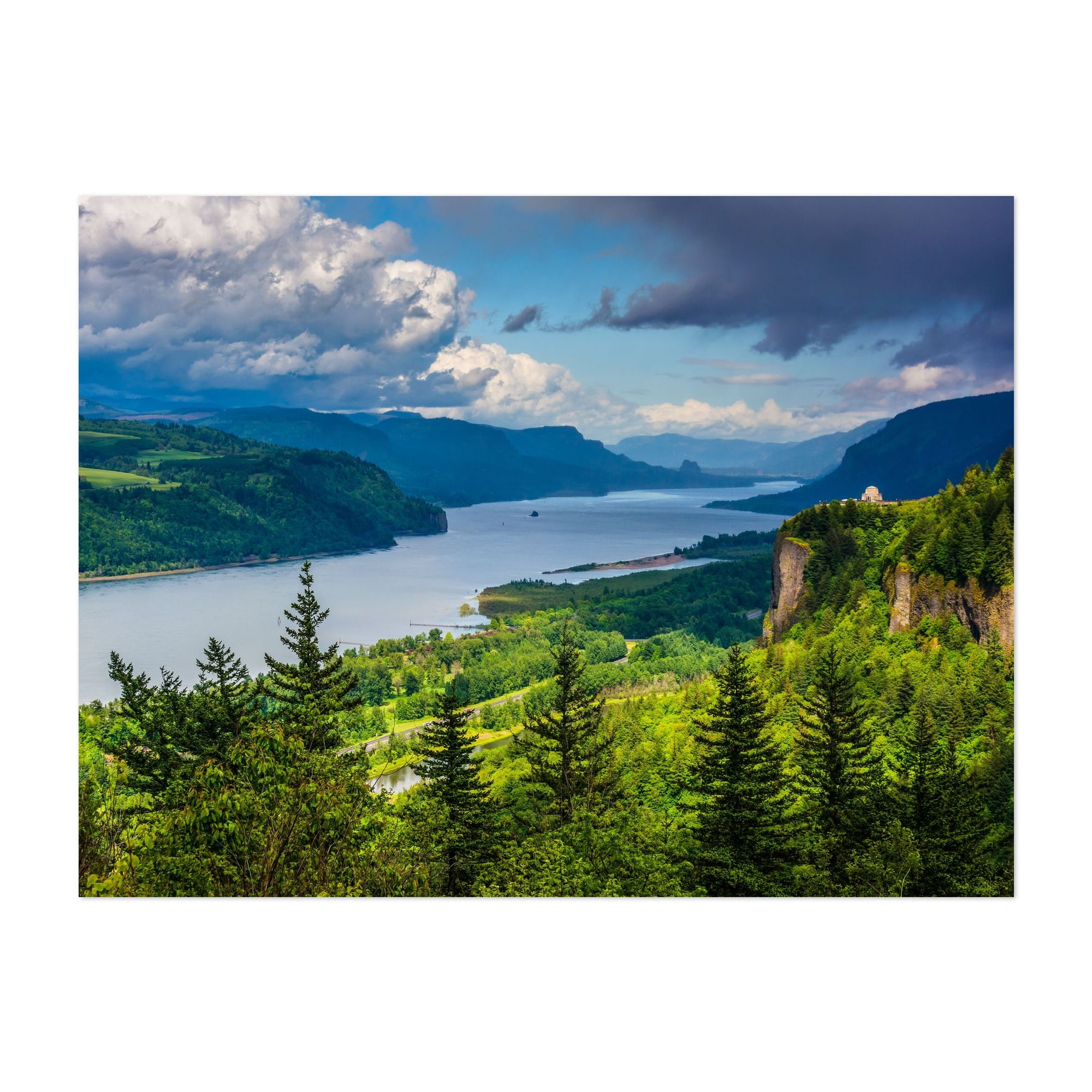 Crown Point and the Columbia River - Oregon Photography Landscape ...