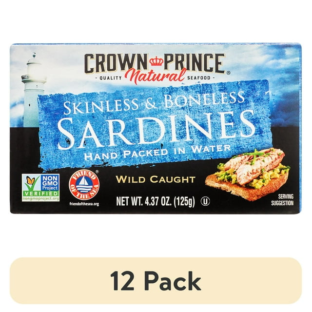 (12 pack) (Pack of 12) Crown Prince Natural Skinless & Boneless ...