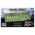 Crown Prince Natural Smoked Mussels, In Olive Oil, 3 oz (85 g ...
