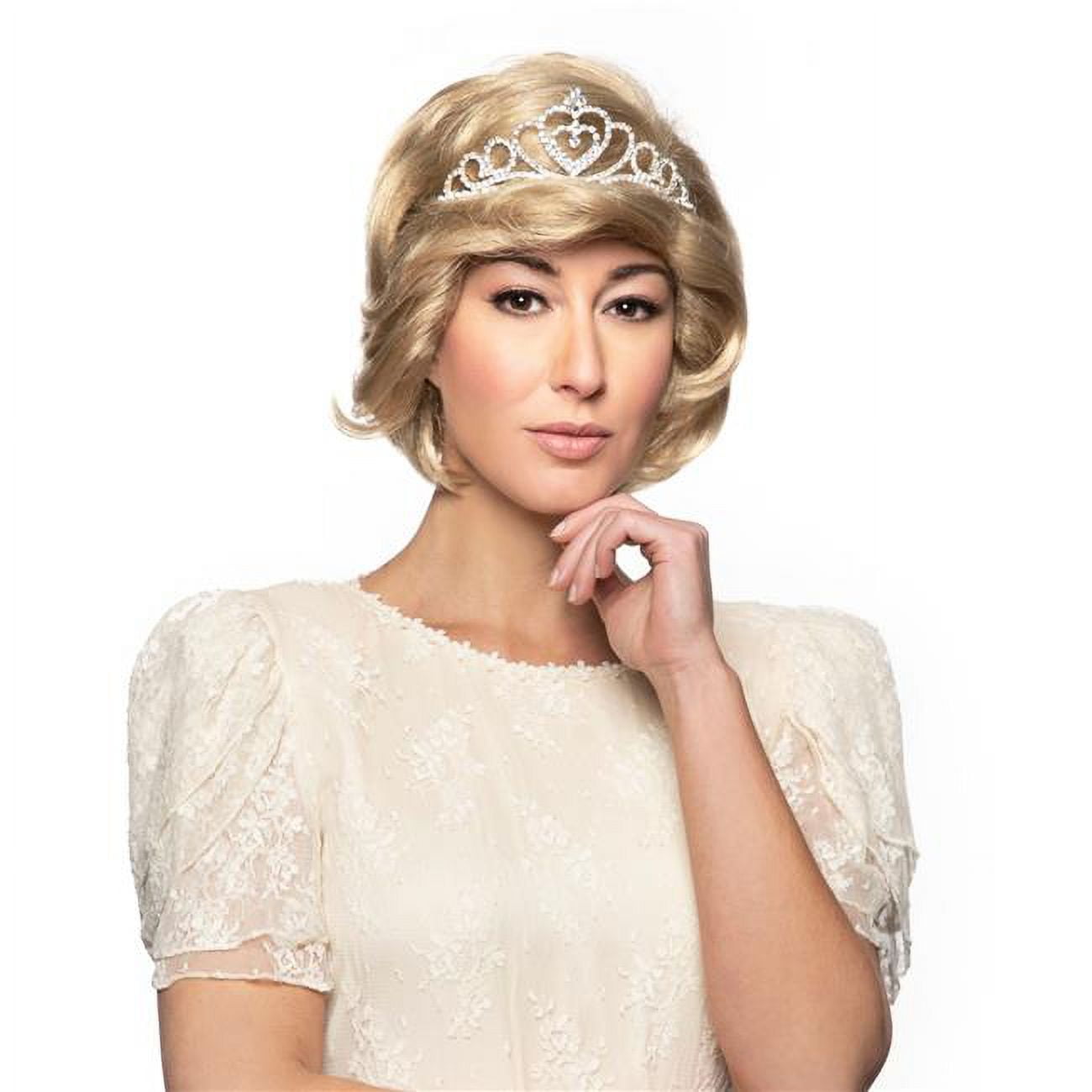 Crown Princess Diana Wig, Blonde - Walmart.com
