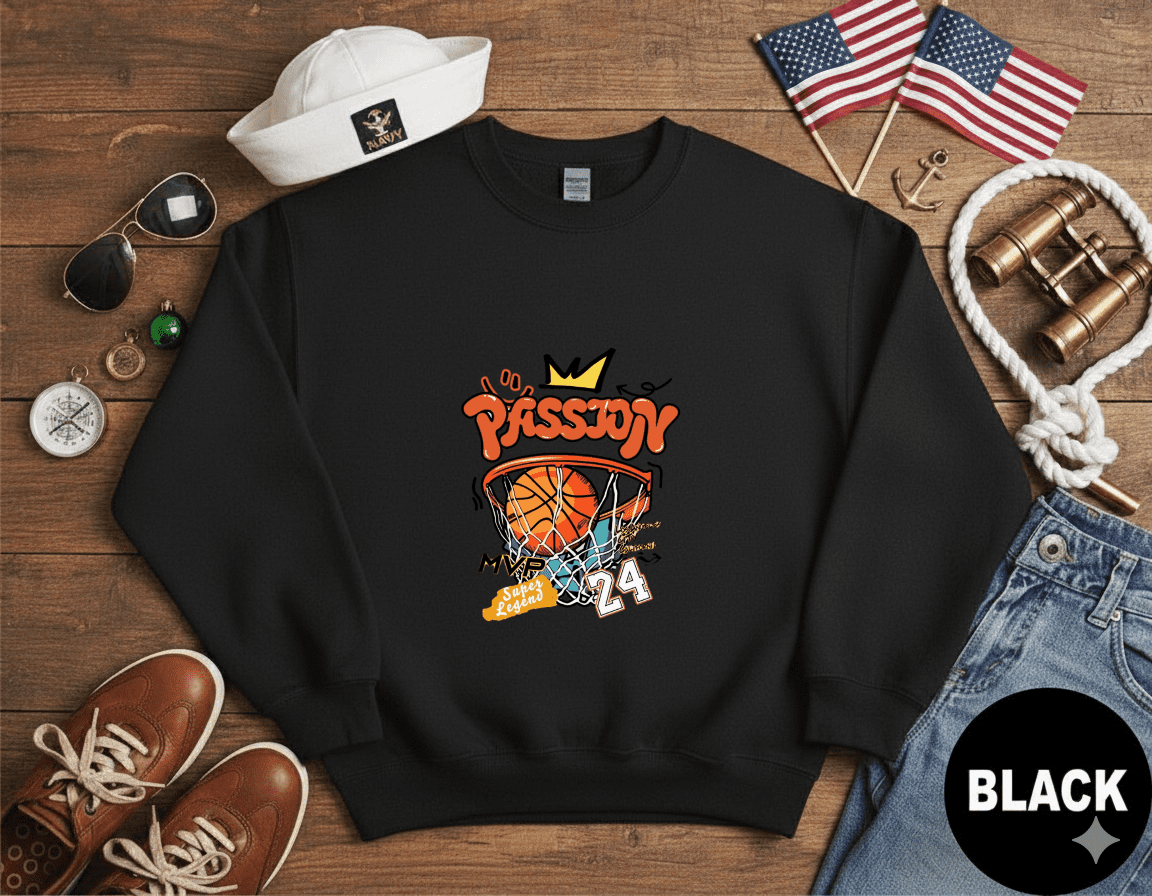 Crown Print MVP 24 Passion Loose Fit Festive Holiday Fun Celebration ...