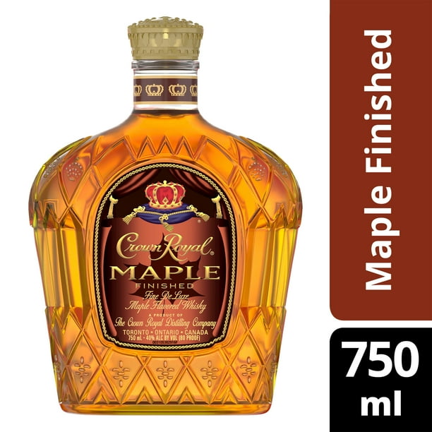 Crown Royal Maple Finished Maple Flavored Whisky, 750 ml - Walmart Business Supplies