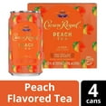 Crown Royal Peach Tea Ready to Drink Canadian Whisky Cocktail, 4-PACK ...