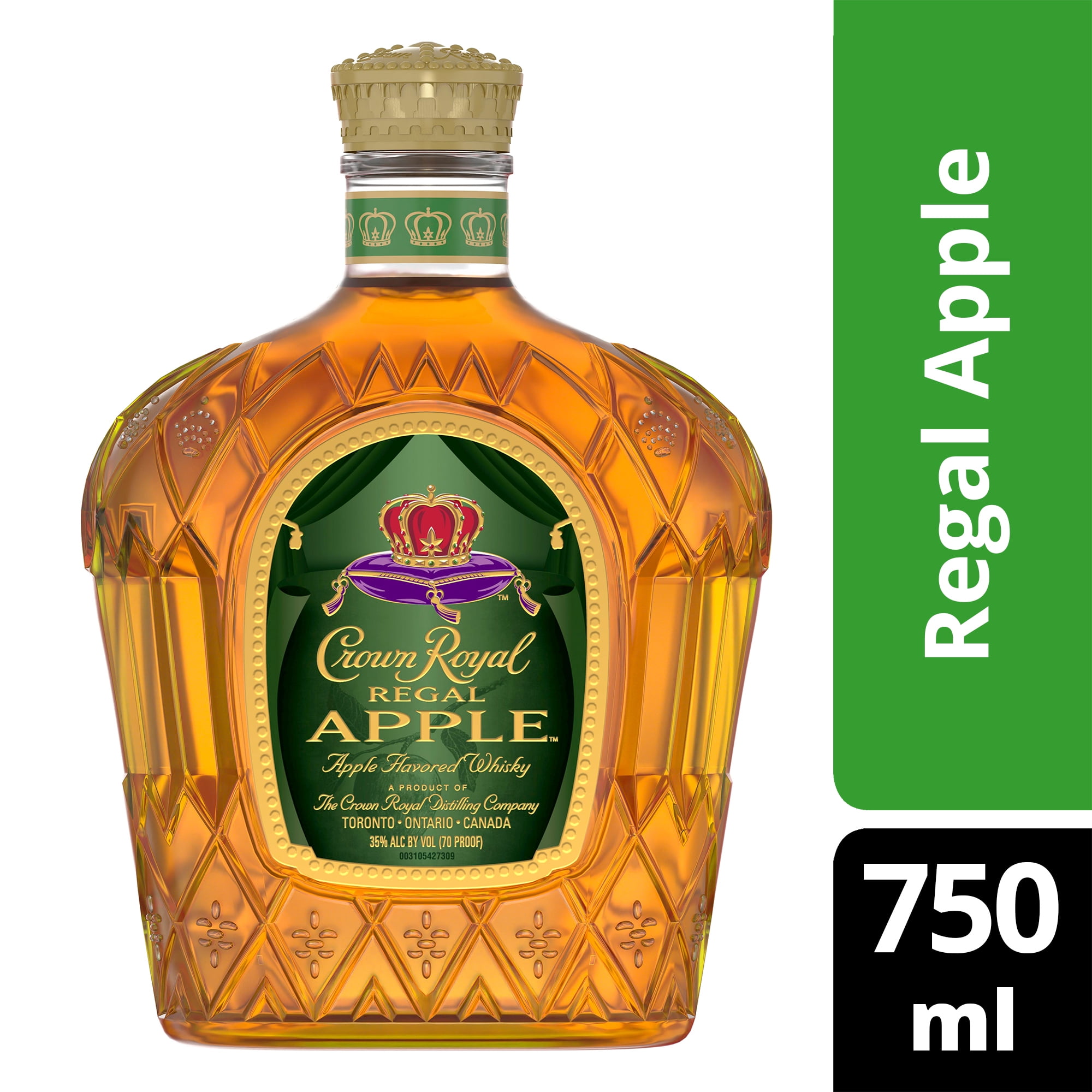 Crown Royal Regal Apple Flavored Whisky, 750 mL - Walmart.com