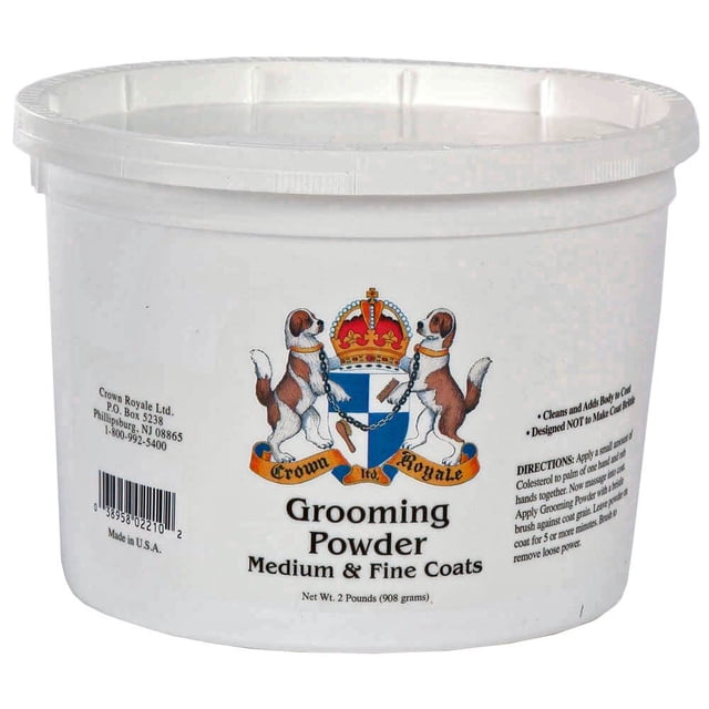 Crown Royale Medium-Fine Grooming Powder 2lb - Walmart Business Supplies
