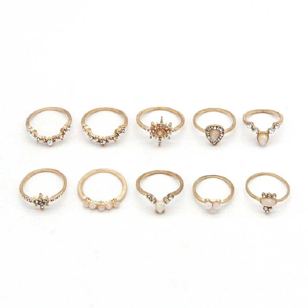 Crown Star Combination Joint Ring 10-Piece Set - Walmart.com