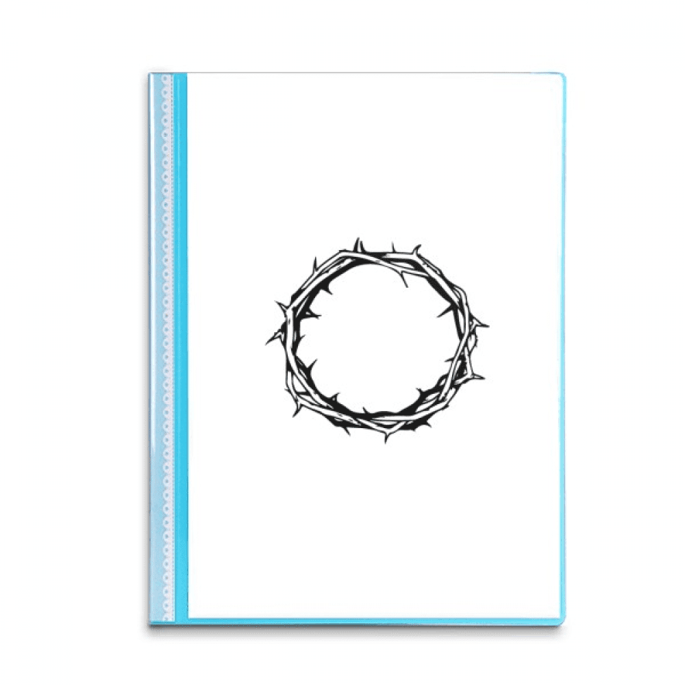 Crown Thorns Innocent Savior Sacred Book Sheet Protectors Portfolio ...