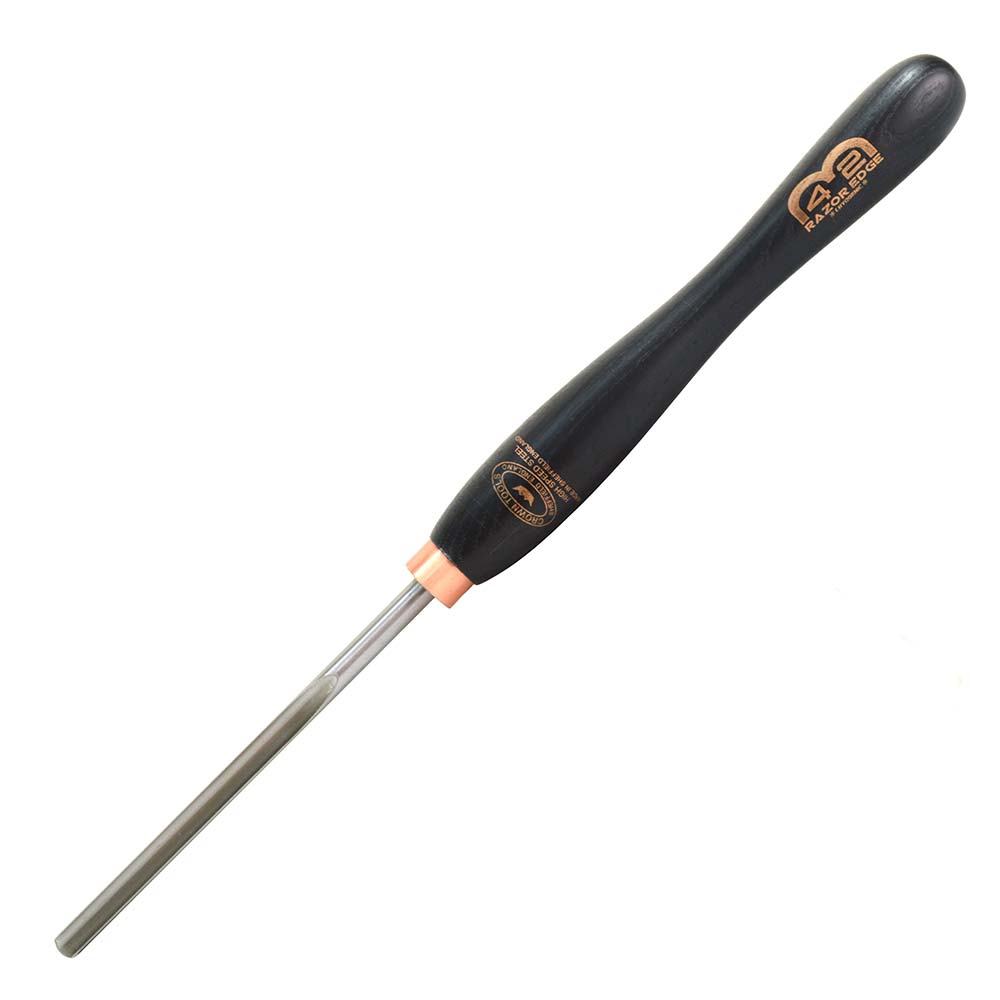 Crown Tools 236RAZW 3/8 Inch M42 Spindle Gouge, 10 Inch Black Ash Handle - Walmart.com