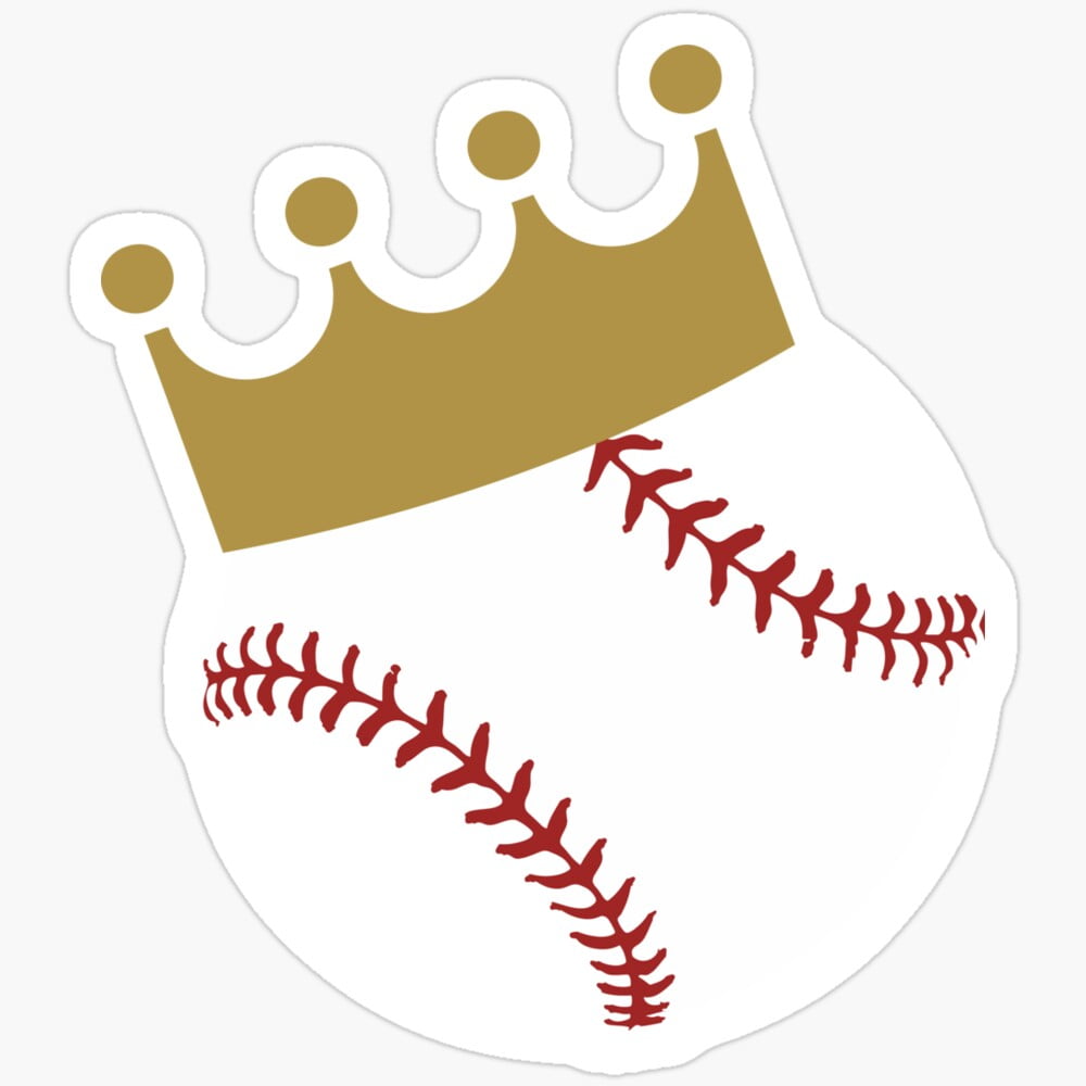 Crown Town (Baseball) Sticker Baseball Sticker, Football Sticker ...