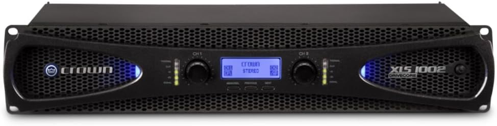 Crown XLS1002 Two-channel, 350-Watt at 4Ω Power Amplifier - Walmart.com