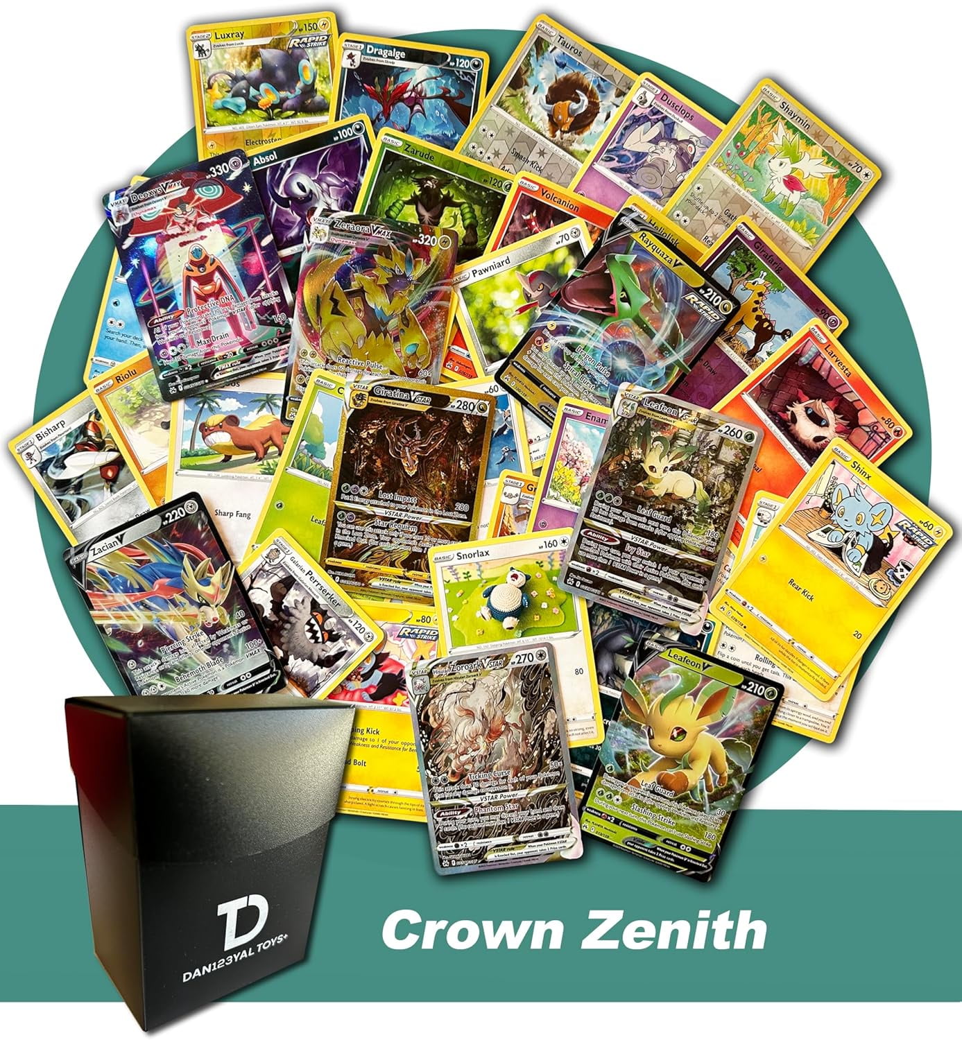 Crown Zenith TCG Random Assortment Bundle || Guaranteed Ultra Rare + 30 ...
