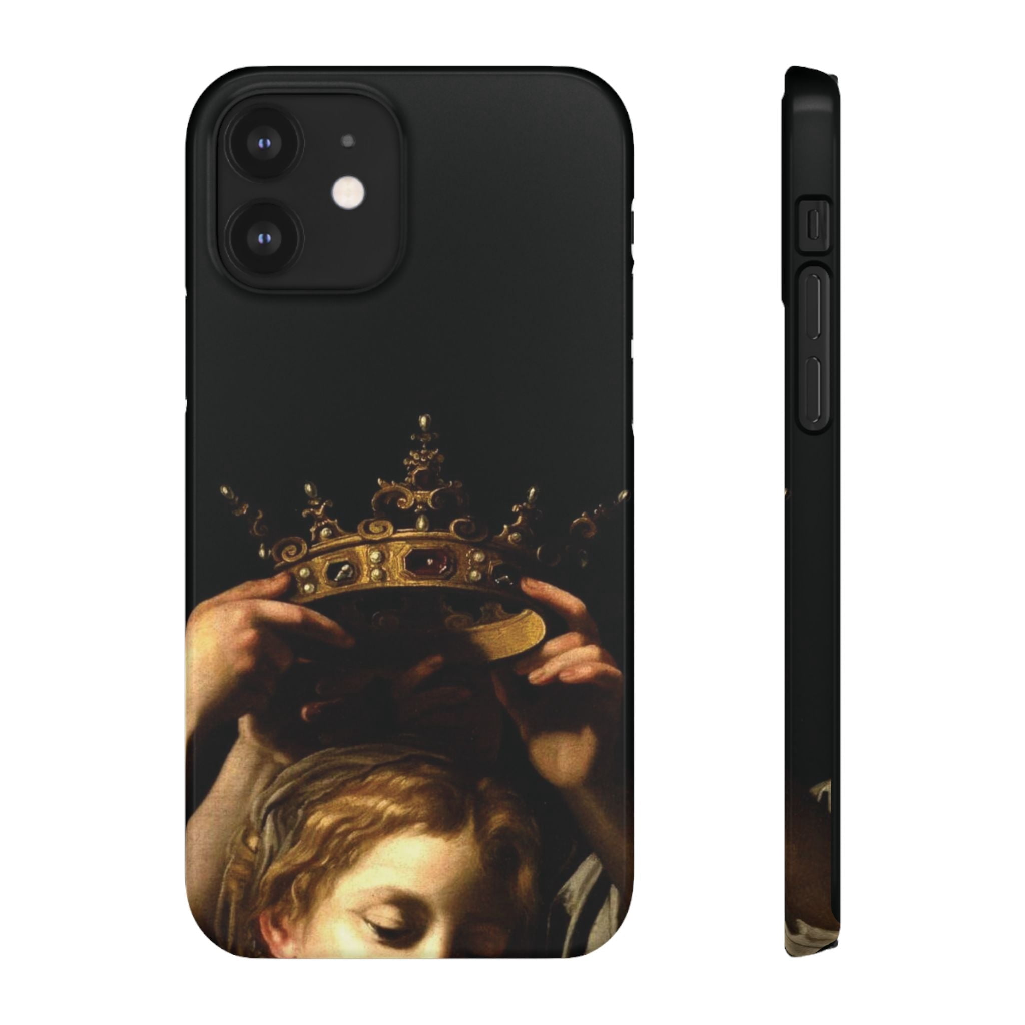 Crown by Bartolomeo Cavarozzi 1620 iPhone Case Renaissance Queen ...