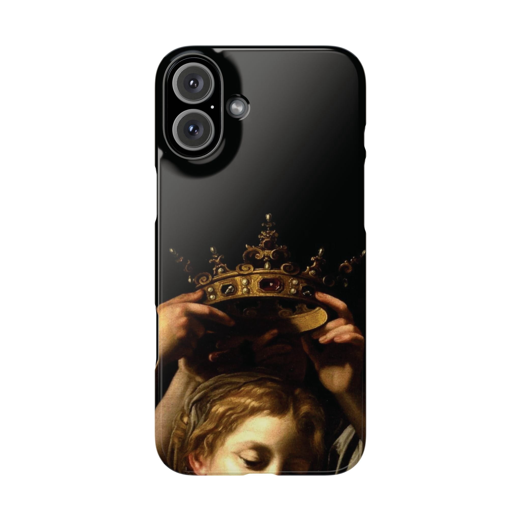 Crown by Bartolomeo Cavarozzi 1620 iPhone Case Renaissance Queen ...