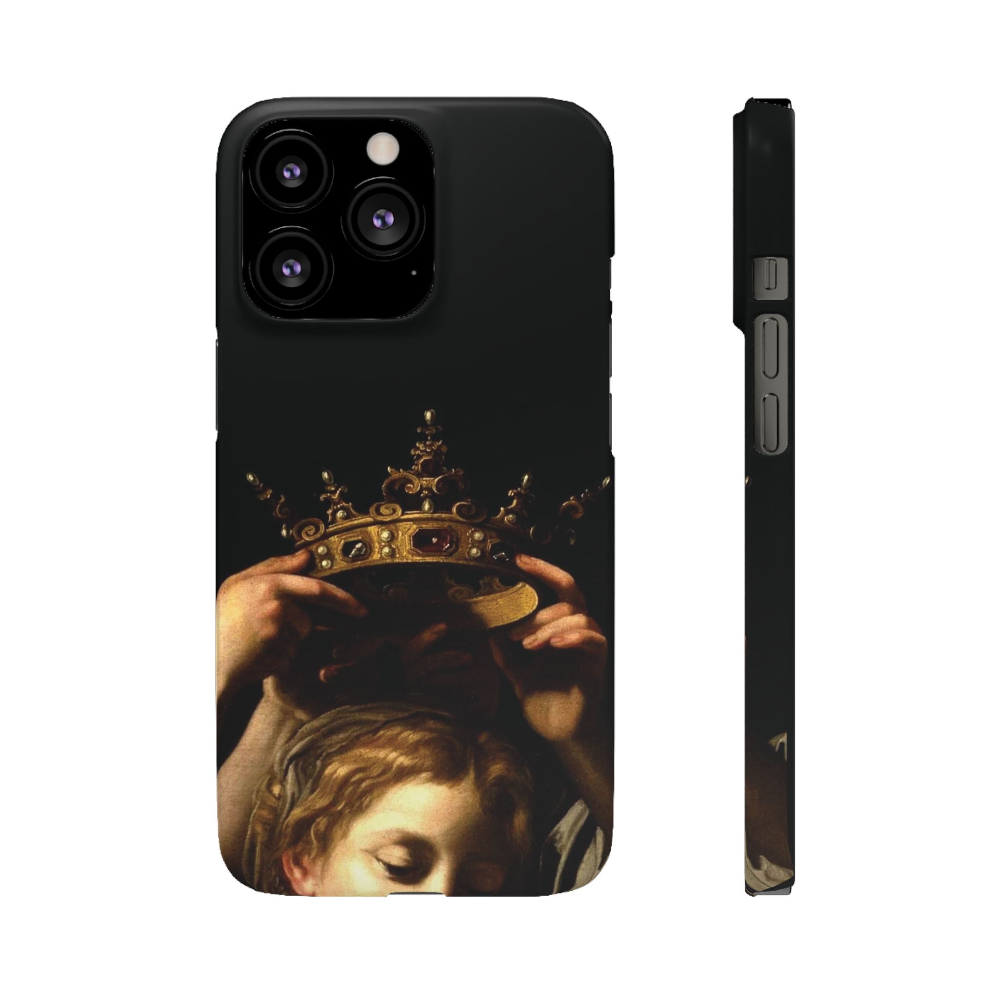 Crown by Bartolomeo Cavarozzi 1620 iPhone Case Renaissance Queen ...