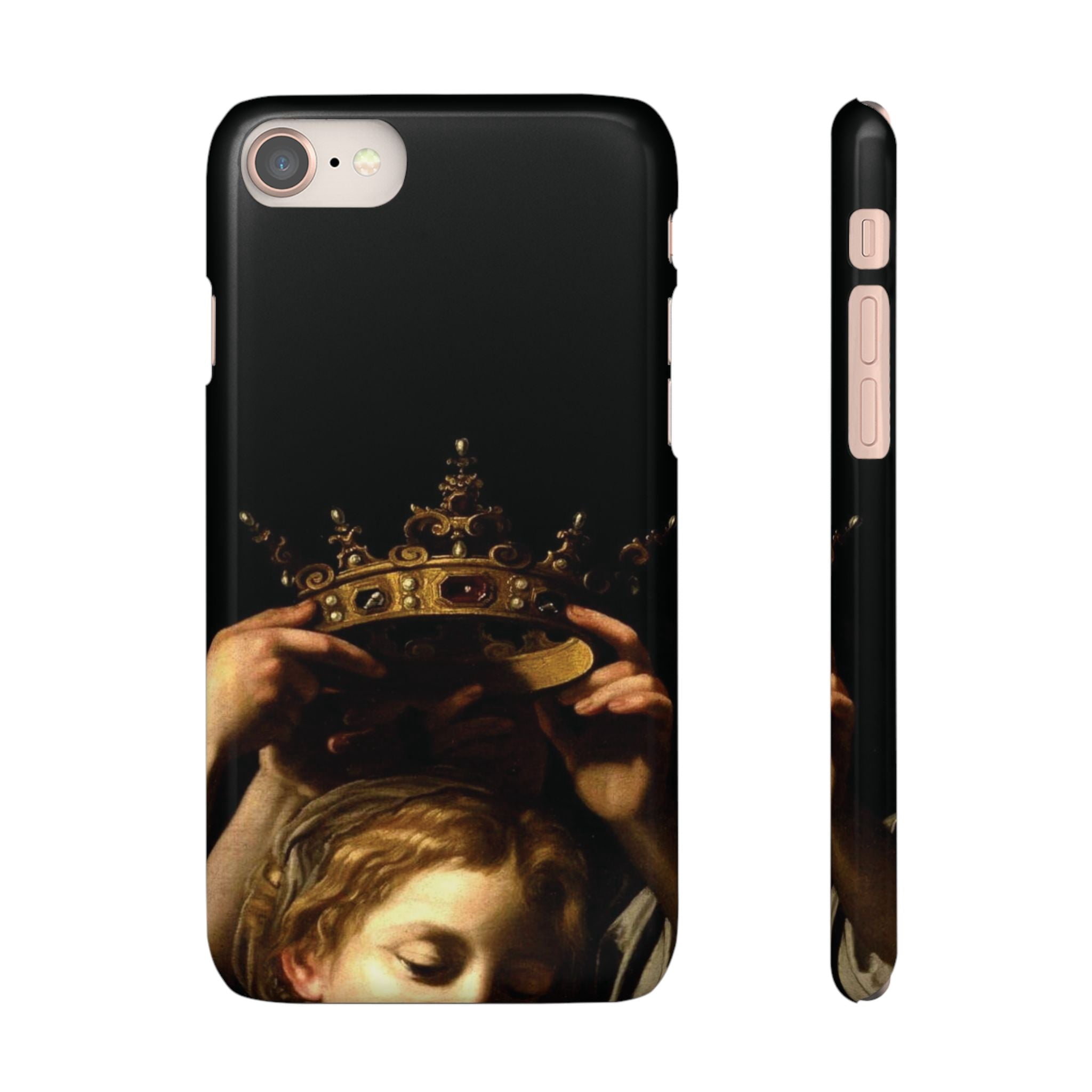 Crown by Bartolomeo Cavarozzi 1620 iPhone Case Renaissance Queen ...