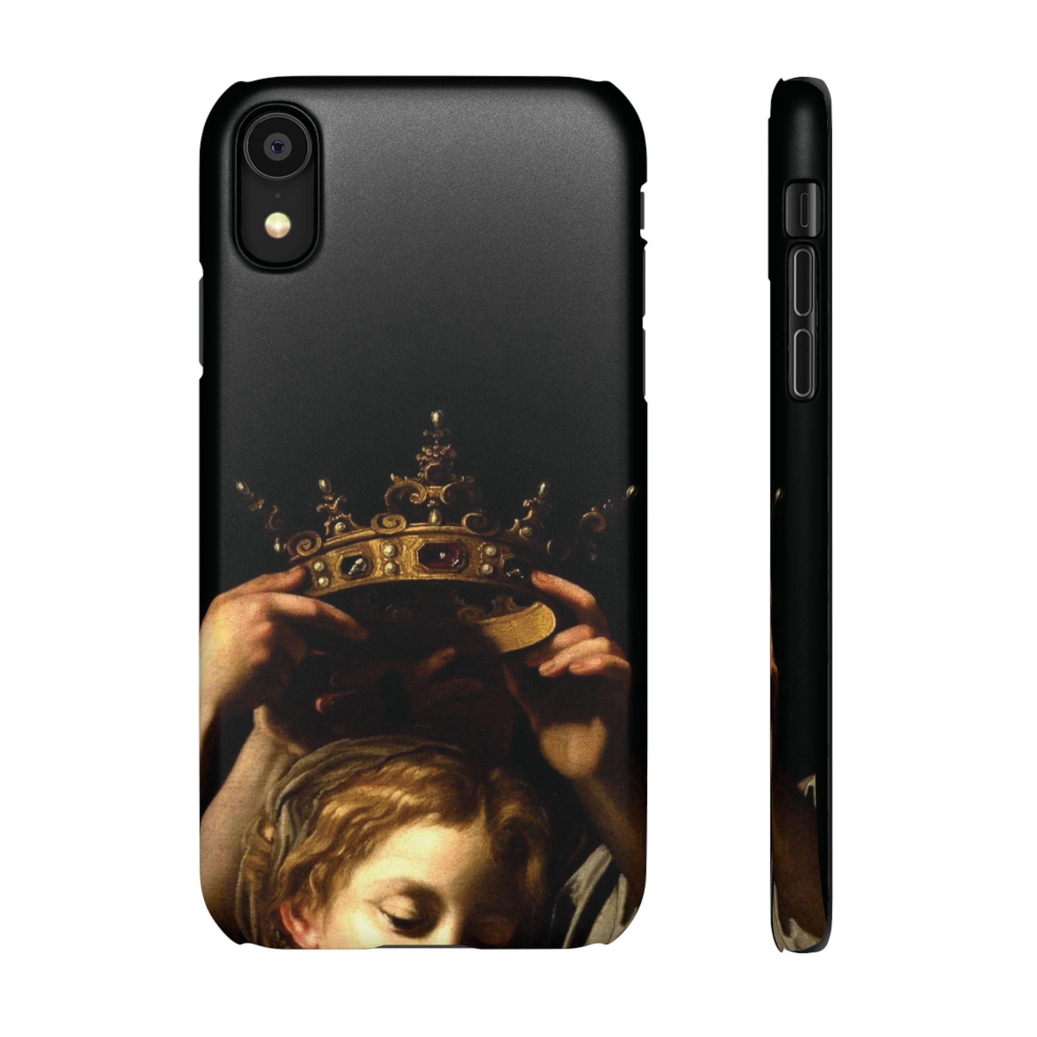 Crown by Bartolomeo Cavarozzi 1620 iPhone Case Renaissance Queen ...