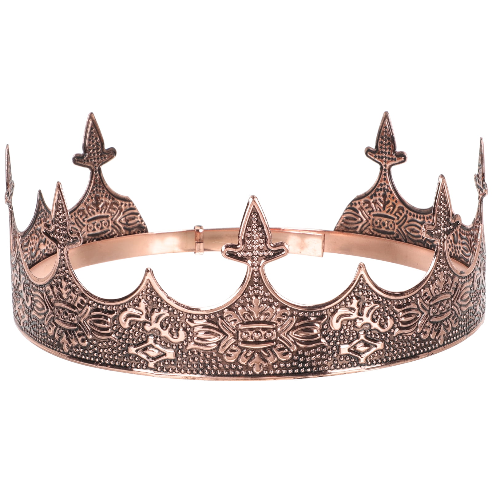 Hytrove Men Crown Prop for Prom and Party Dark Brown Metal 1Pack ...