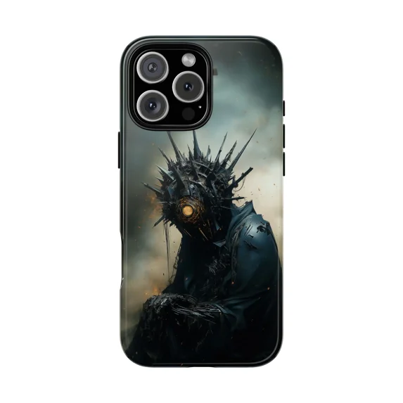 Crown of Echoes Thorn Solitude Art Case for iPhone 17 11 12 13 14 15 16 ...