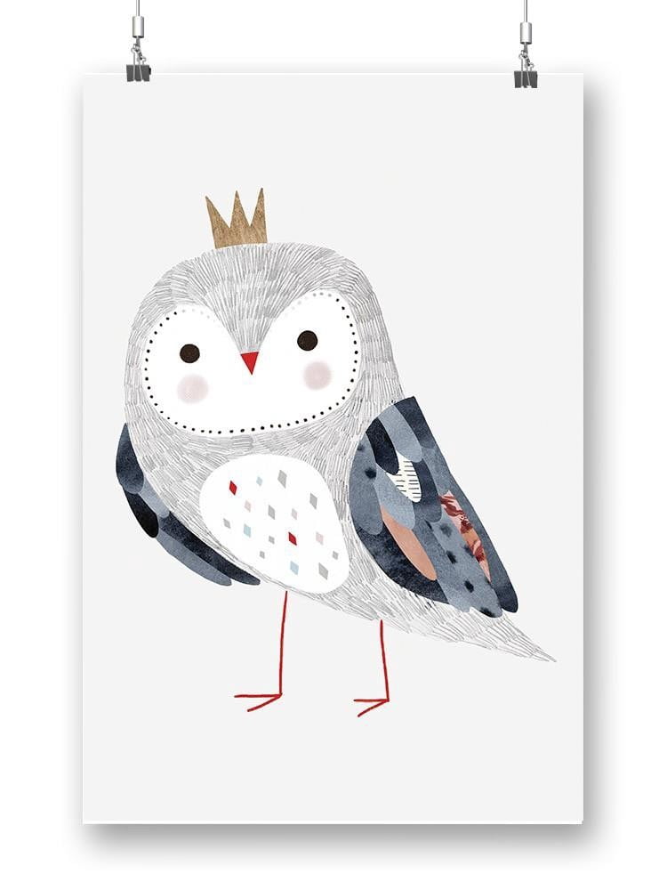 Crowned Critter Ii. Poster - Victoria Borges Designs, - Walmart.com