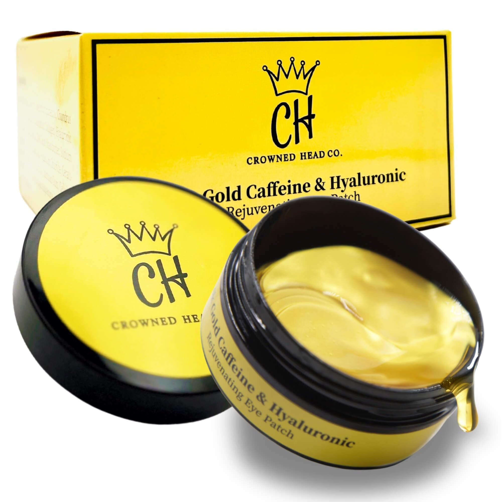 Crowned Head Co. Under MZF22 Eye Patches - Korean Face Masks for Puffy ...