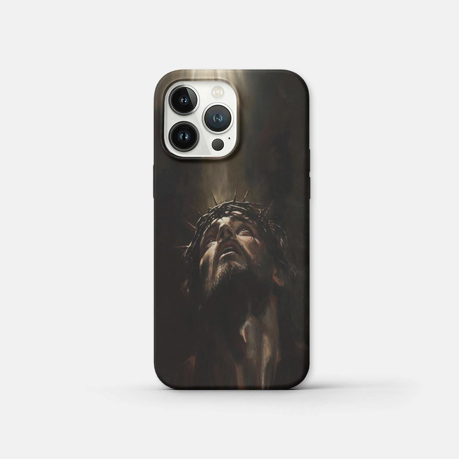 Crowned Sacred Light Phone Case with Spiritual Devotion Style 17 ...