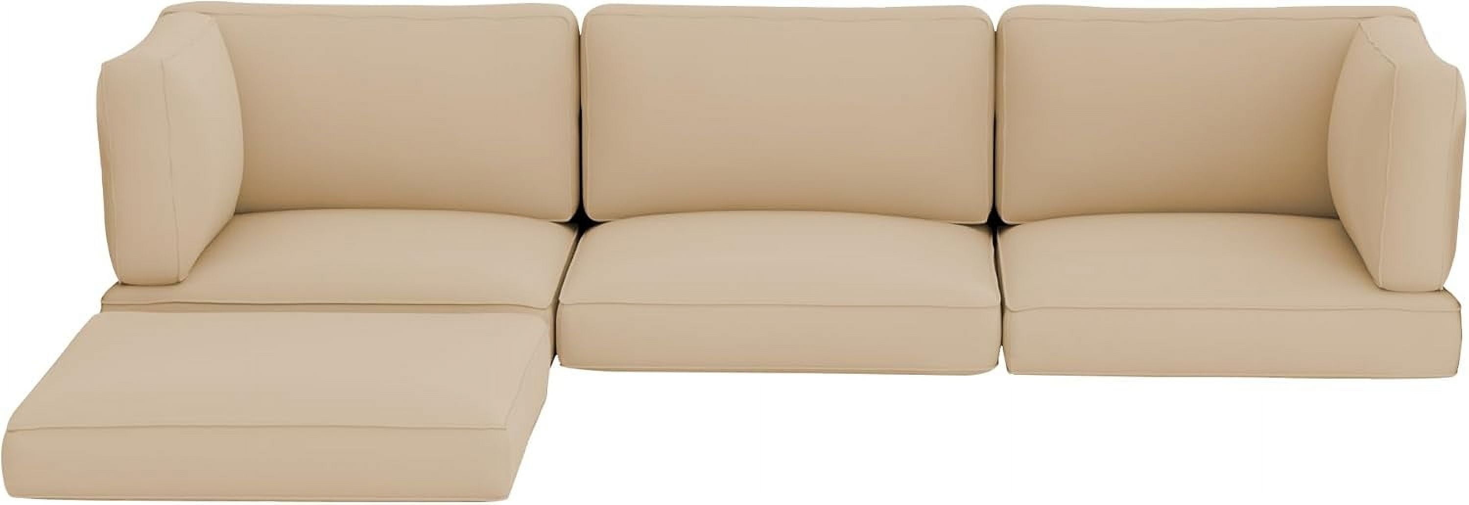 Crownland 9-Piece Outdoor Furniture Replacement Cushions, Water ...