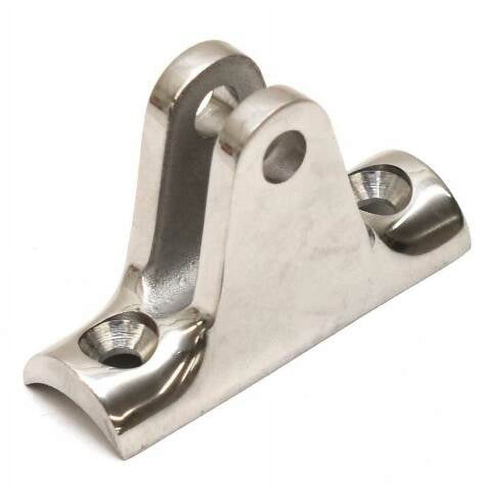 Crownline Boat Bimini Deck Hinge | Polished Stainless Steel - Walmart.com