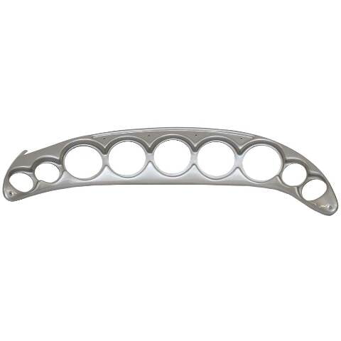 Crownline Boat Blank Gauge Panel | Metallic Silver 9-Gauge - Walmart.com