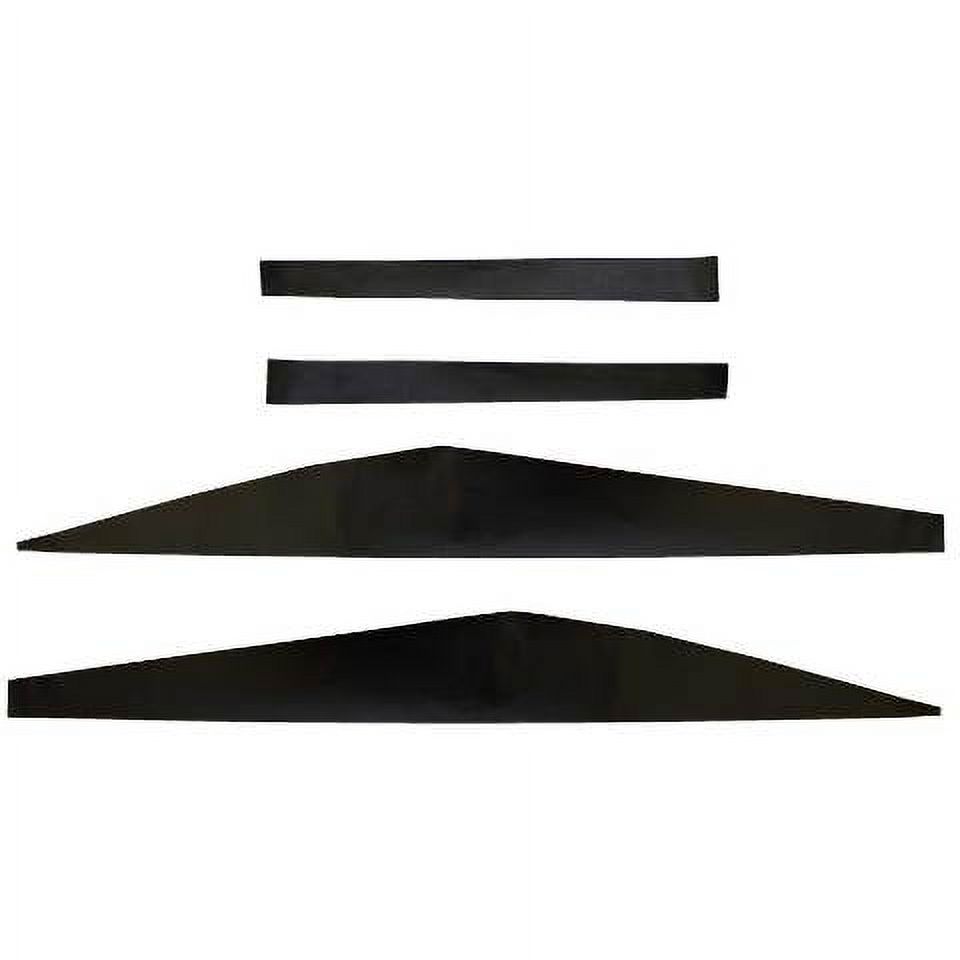 Crownline Boat Graphic Decal 22056 | Sharpline Black (4 PC Set ...